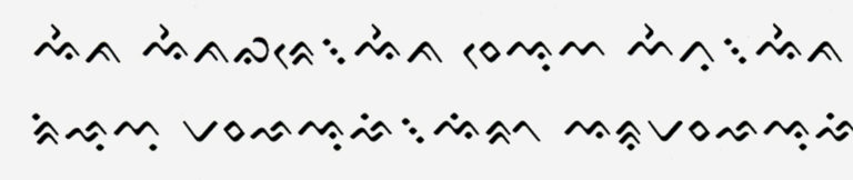 Buginese Script | Alphabettes