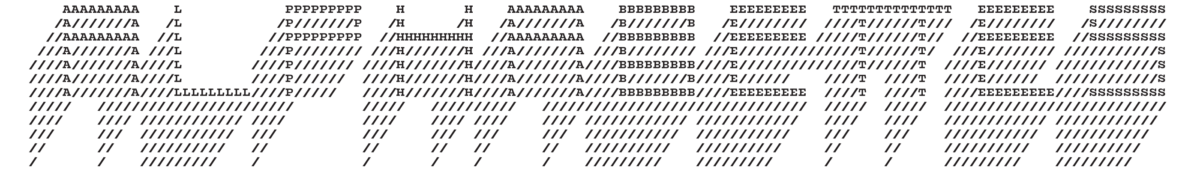 ASCII lettering | Alphabettes
