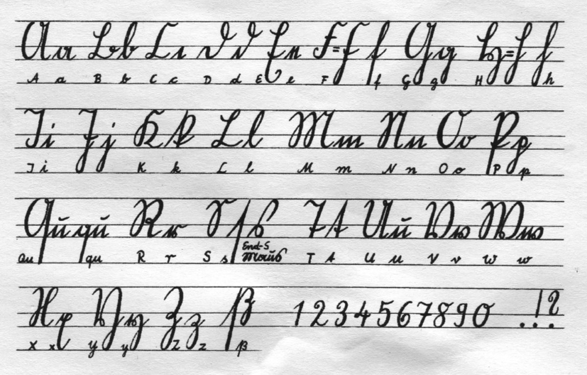 Remember December: Remembering Sütterlin | Alphabettes