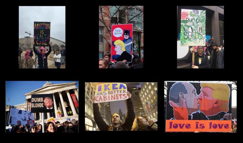 Remember December: The Art of the Protest Sign | Alphabettes